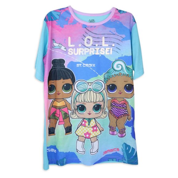 L.O.L. Surprise! | Pajamas | Lol Surprise Girls Dorm Sleep Gown Pajama ...